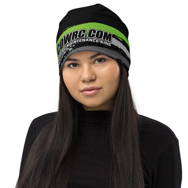 CowRC Streak Logo All-Over Print Beanie - CowRC The RC Maintenance King!
