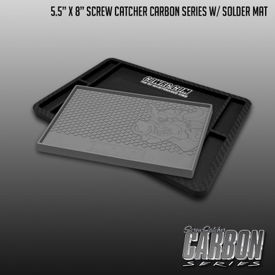 12" x 16" Screw Catcher Carbon Series & Solder Mat Combo