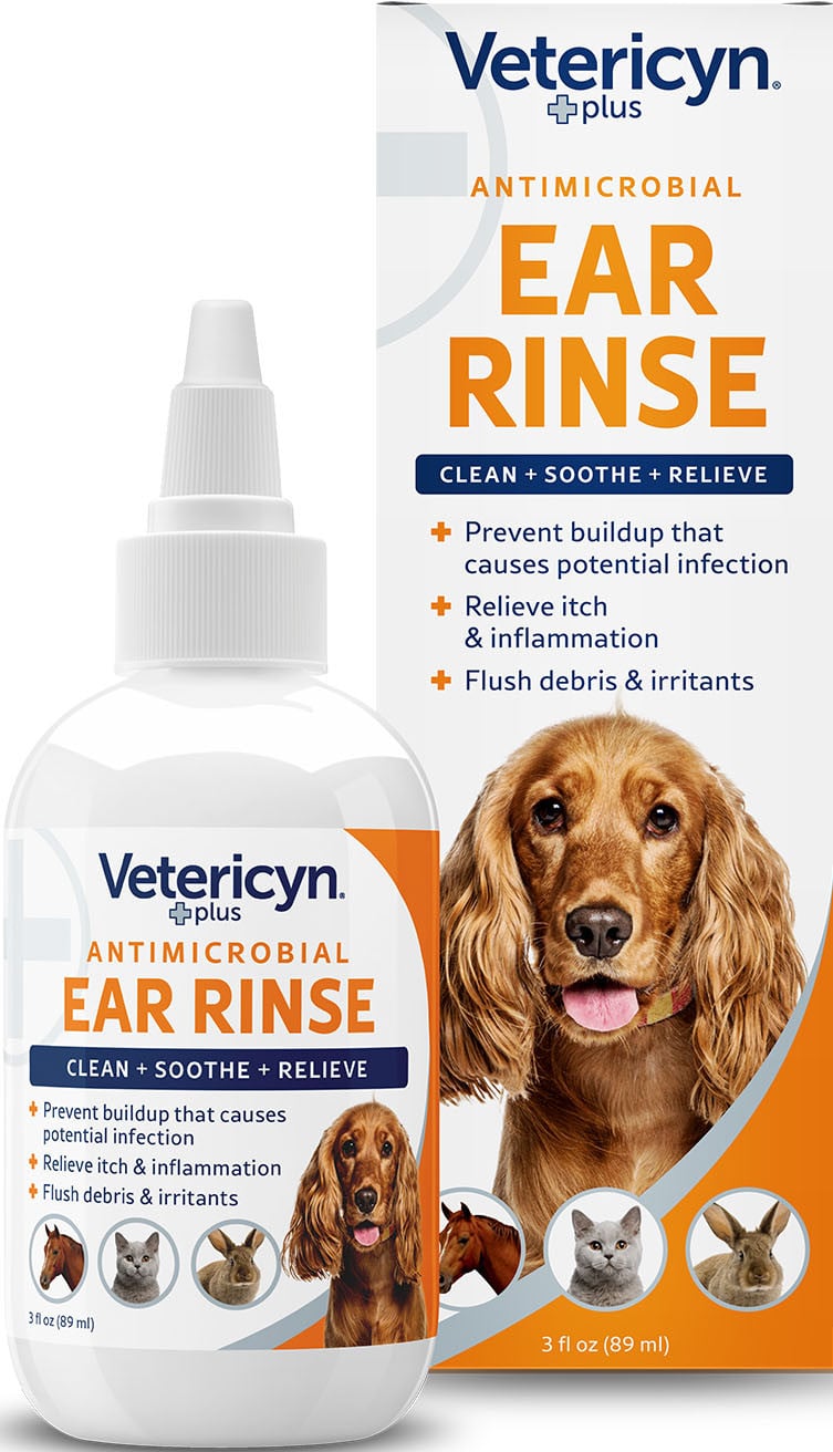 VETERICYN PLUS ANTIMICROBIAL EAR RINSE | 3 OZ | 086183 - Bradley ...