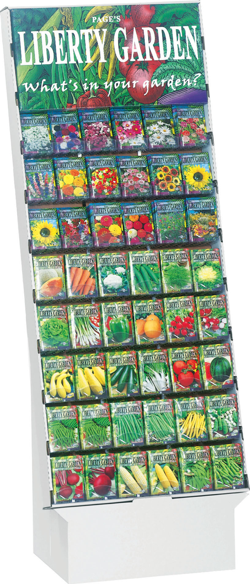 LIBERTY GARDEN MIXED SEED DISPLAY | 1100 PC | 204719 - Bradley Caldwell ...
