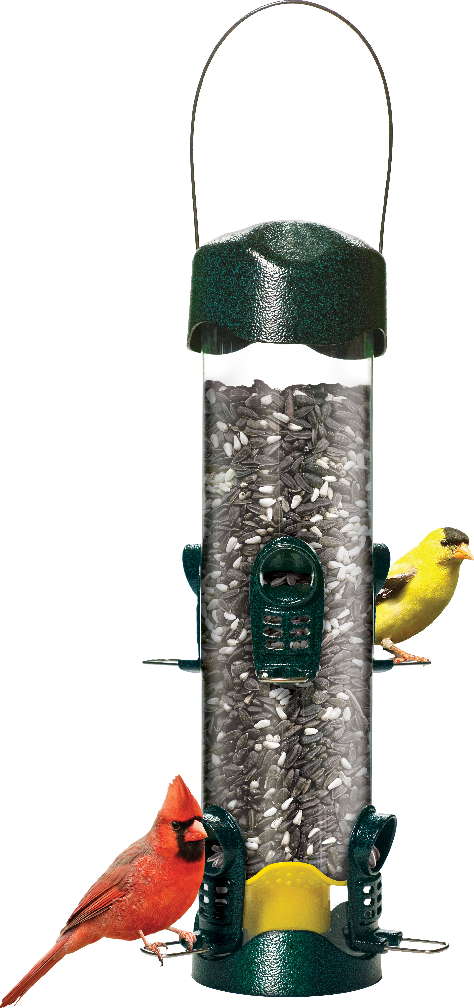 BROME MEGA 600 TUBE FEEDER | FOREST GREEN | 5.1 LB CAP | 009167 ...