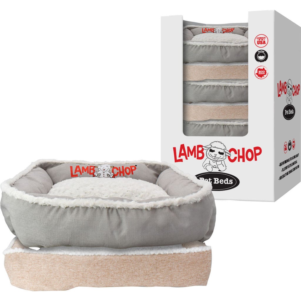 MULTIPET LAMBCHOP CUDDLER BED DISPLAY | ASSORTED | SM | 057261 ...