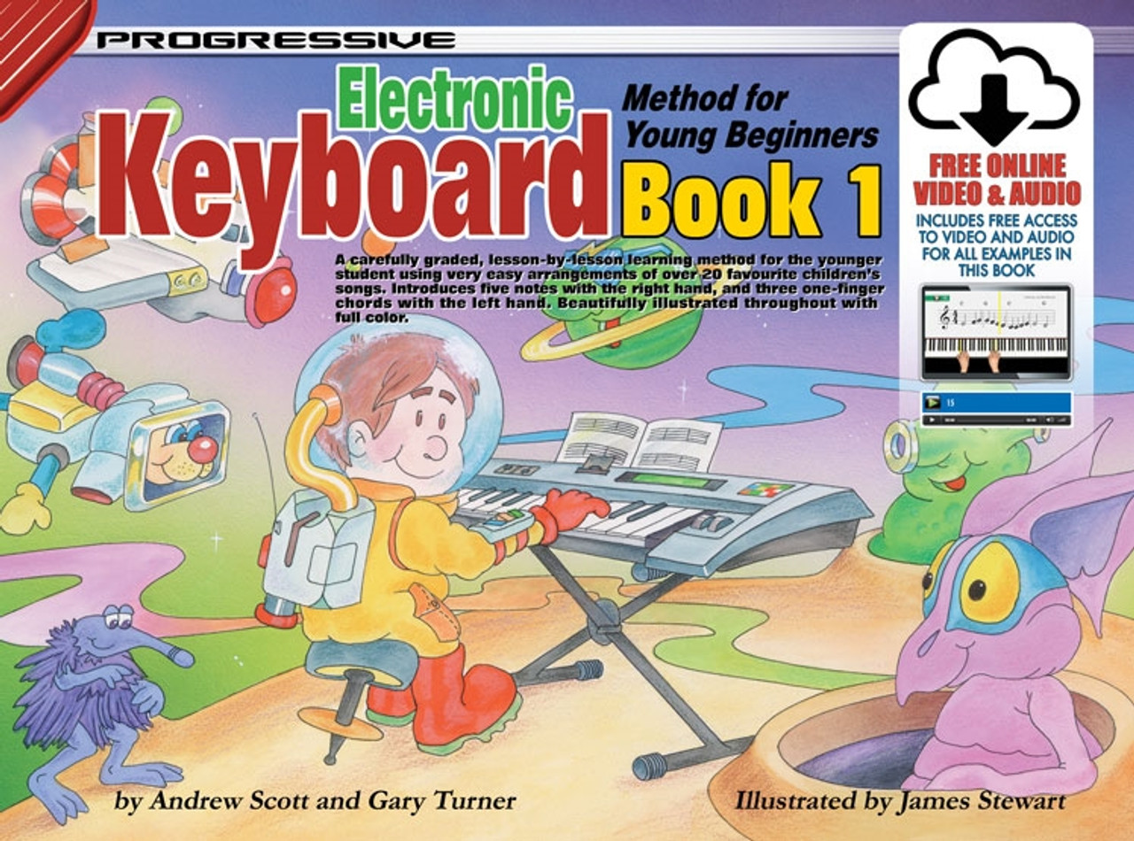 Progressive Keyboard Method for Young Beginners Book 1 (KPYE1X)