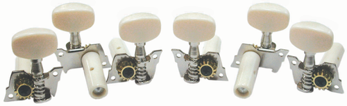 Custom Eagle 501 Classical Machine Heads (Single 3-a-side) - Nickel