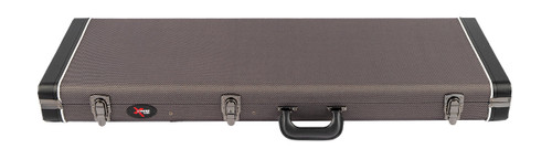 Xtreme Vintage Style Rectangular Strat/Tele Case - Vintage Grey Tweed