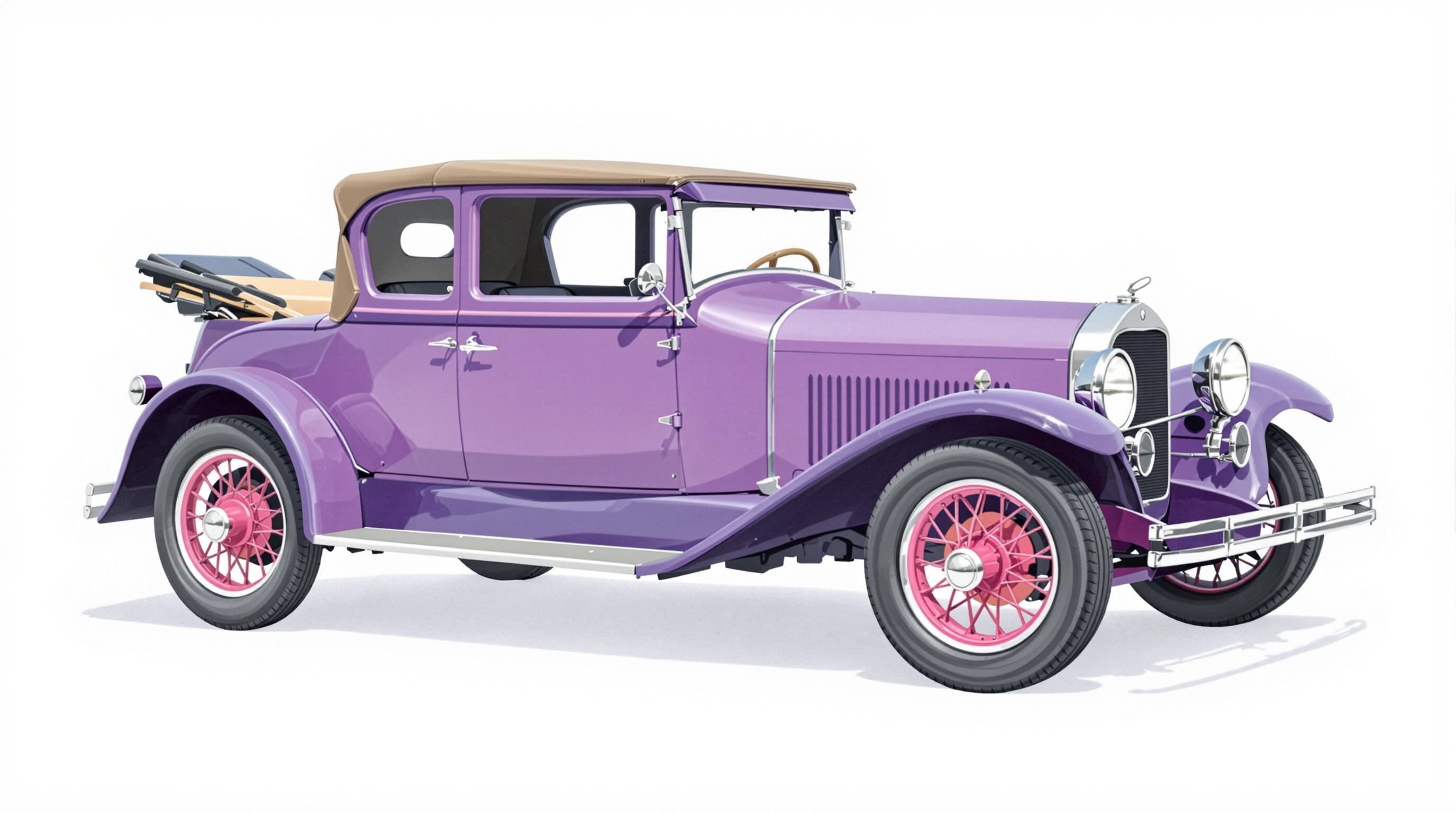 Four 1919 Touring Car