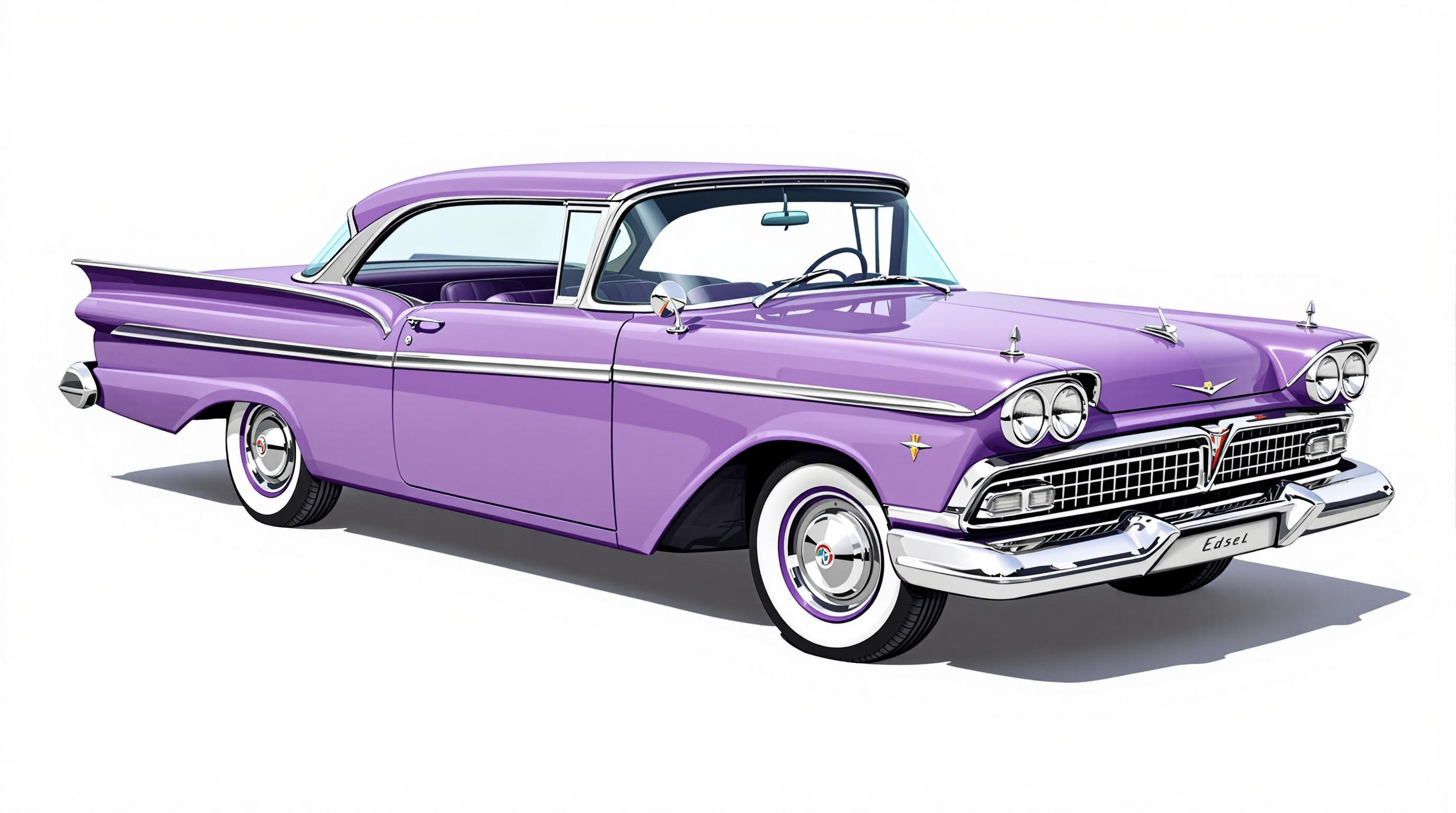 1958 Edsel Ranger Catalog and Classic Car Guide, Ratings and Features ...