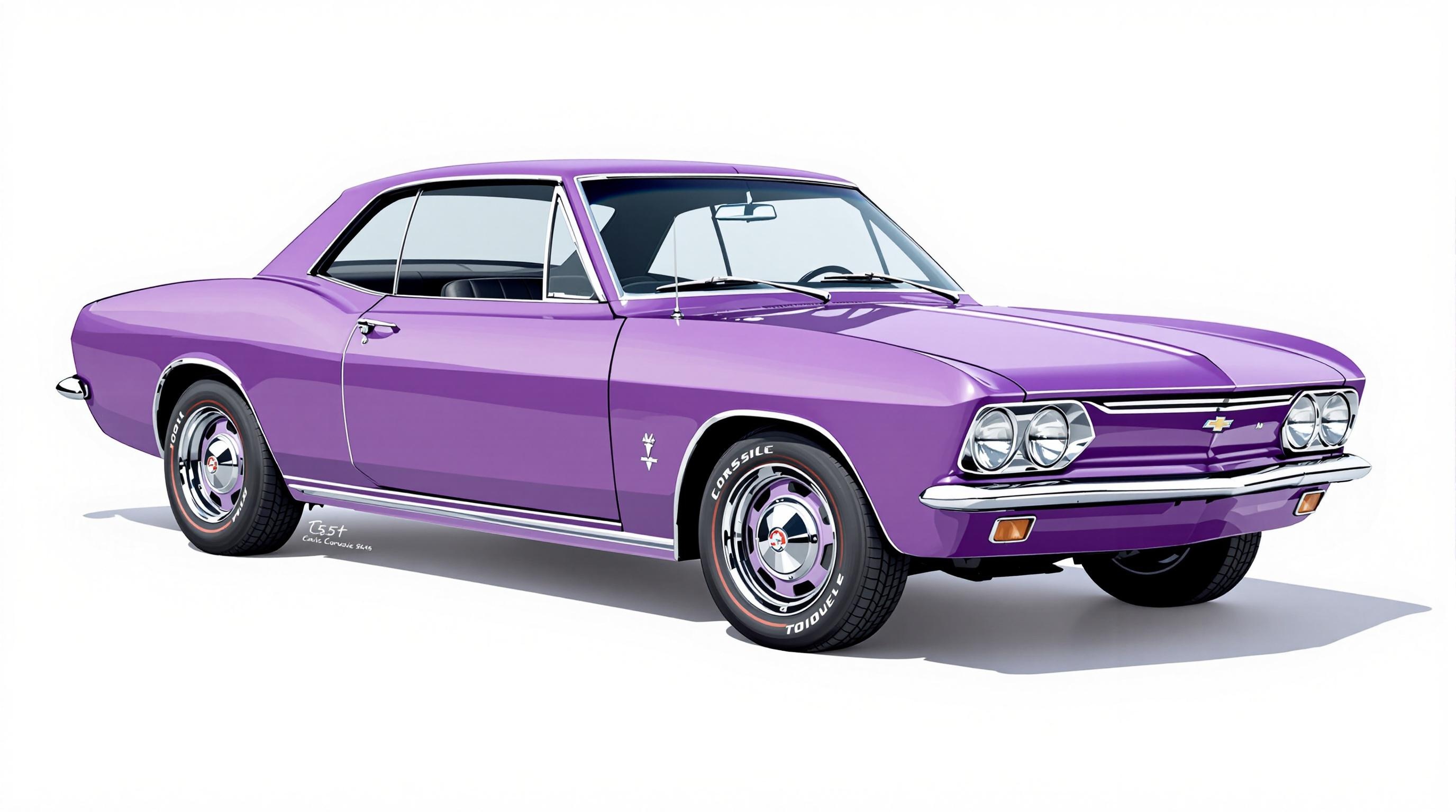 1965 Chevy Corvair Vtg 1965 Chevrolet Corvair Corsa Convertible 32”x