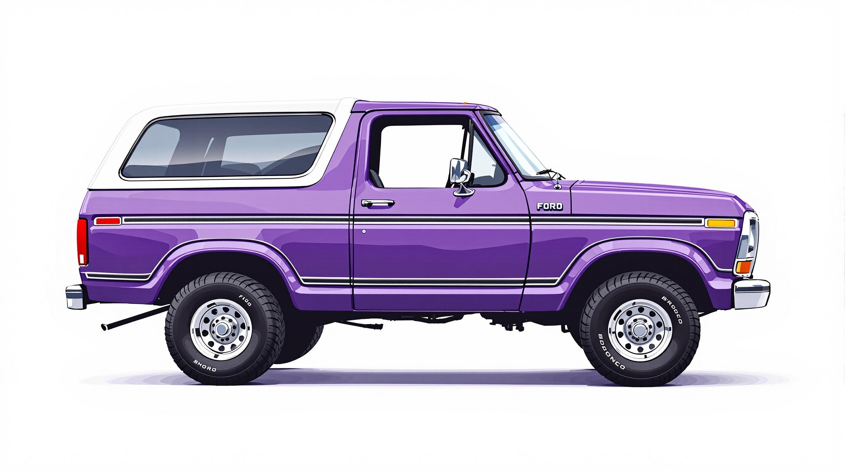 1980 Ford Bronco Custom Paint