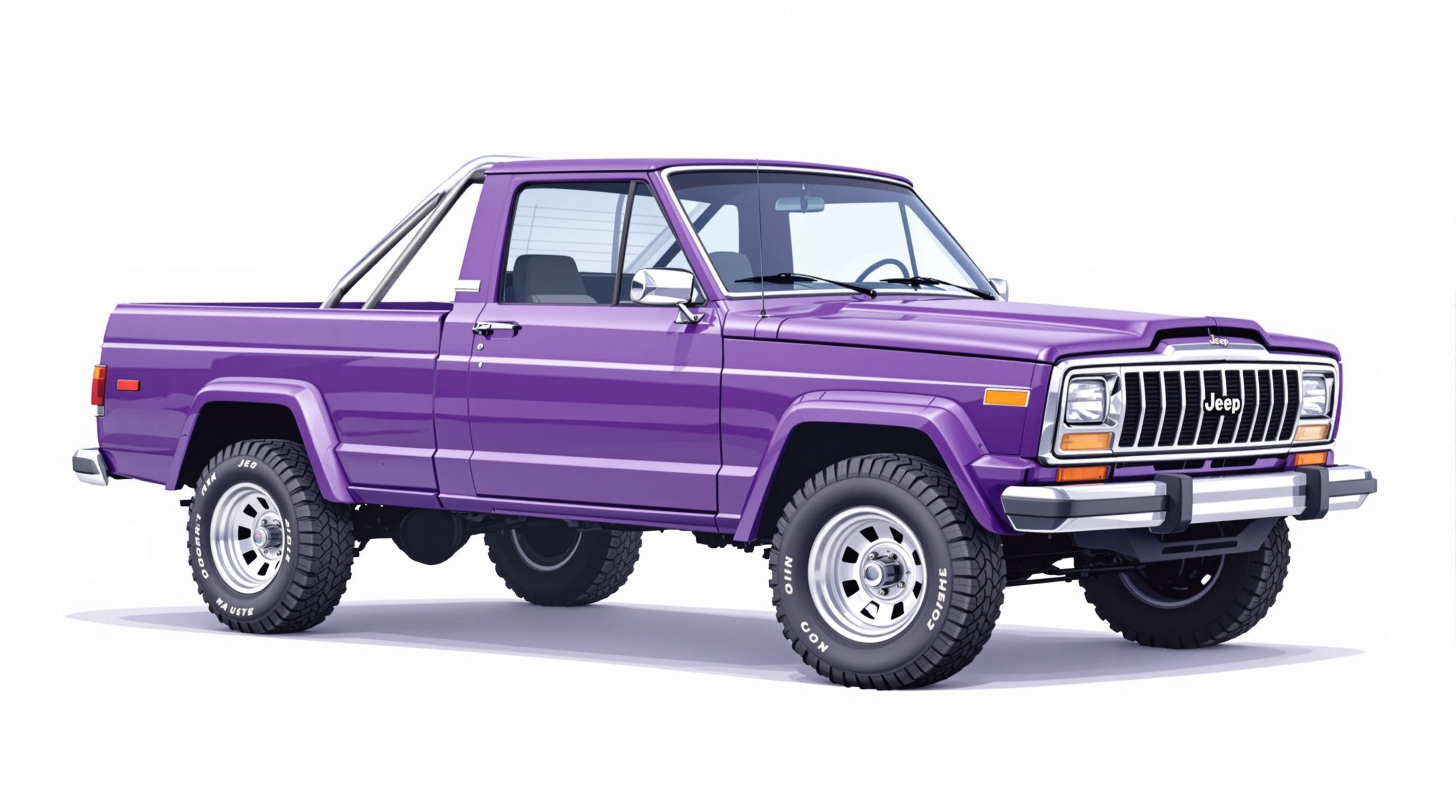 Jeep Comanche Dimensions