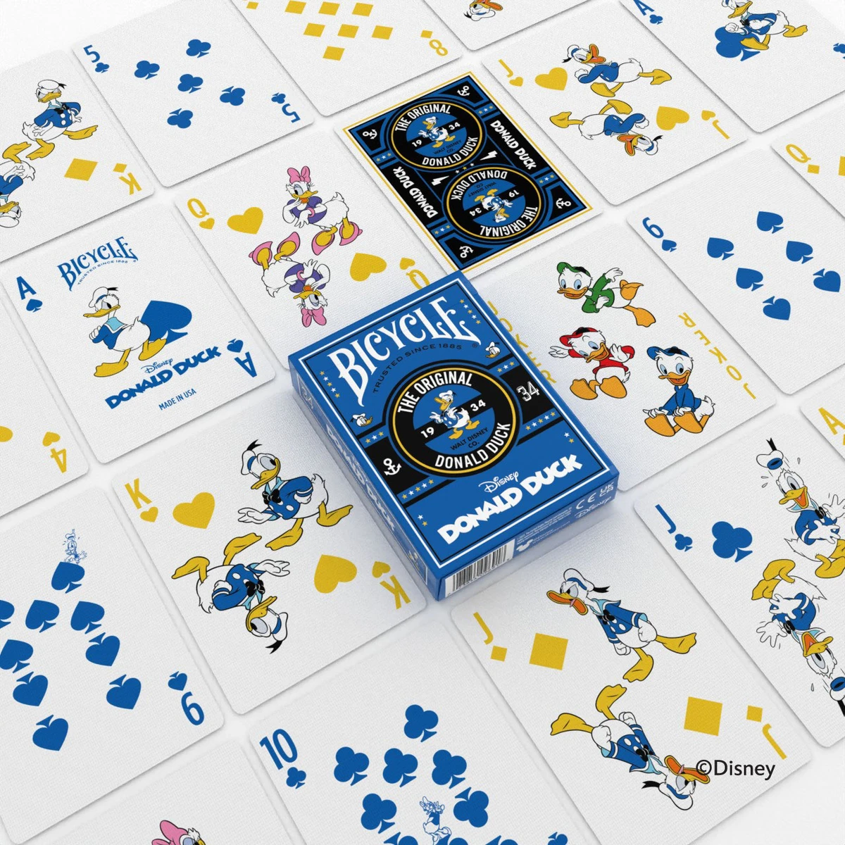 Bicycle Disney Classic Donald Duck Inspired Playing Cards - Cardtopia