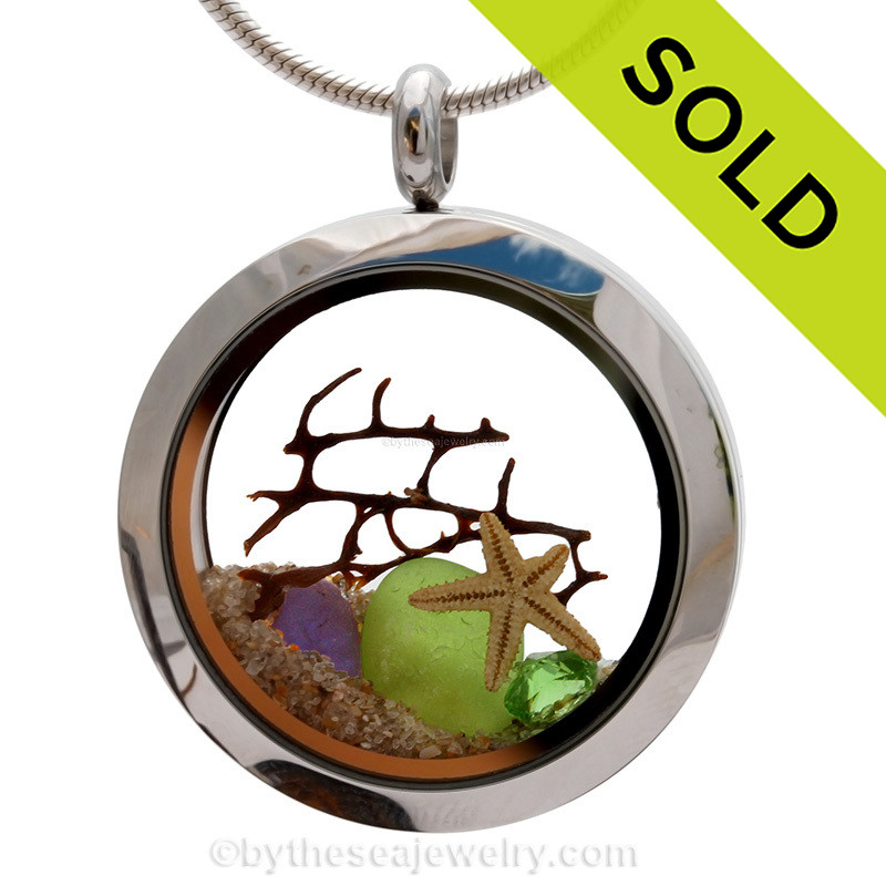 August By The Sea - Genuine Peridot Sea Glass, Beach Treasures & Beach ...