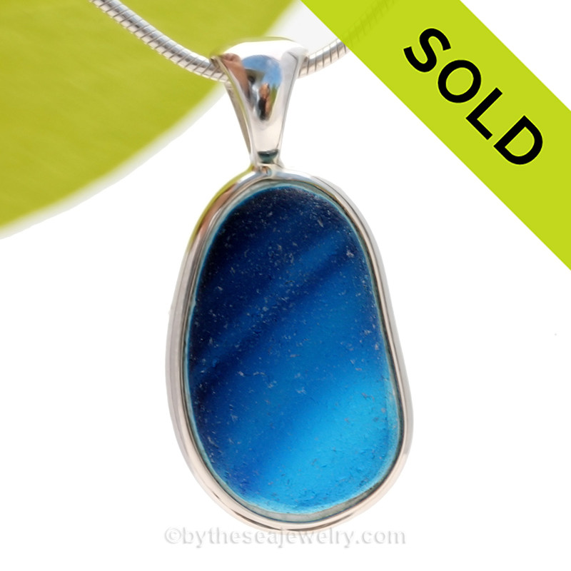 Gulf Stream - HUGE Mixed Sea Glass In Deluxe Wire Bezel