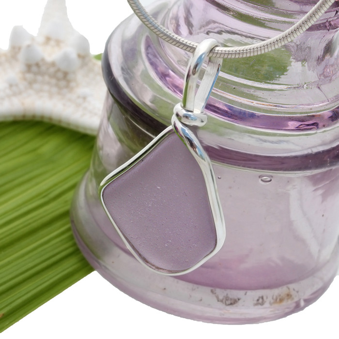 Lovely Long Lavender Sun Glass In Triple 14K Goldfilled