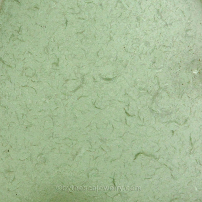 Triangular Seafoam Green Genuine Sea Glass In Original Silver Wire ...