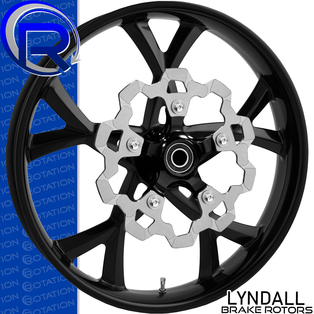 Rotation Sparta Black Bagger Motorcycle Wheel | RotationWheels.com