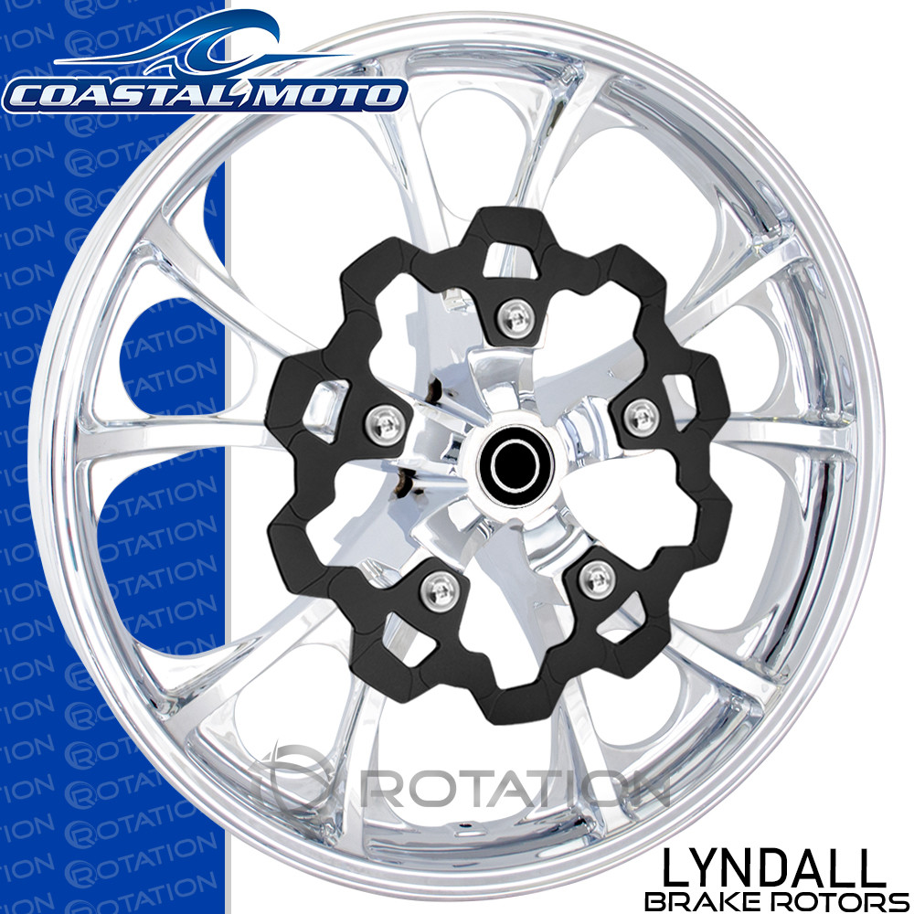 Coastal Moto Largo 21" Chrome Harley Wheel | rotationwheels.com