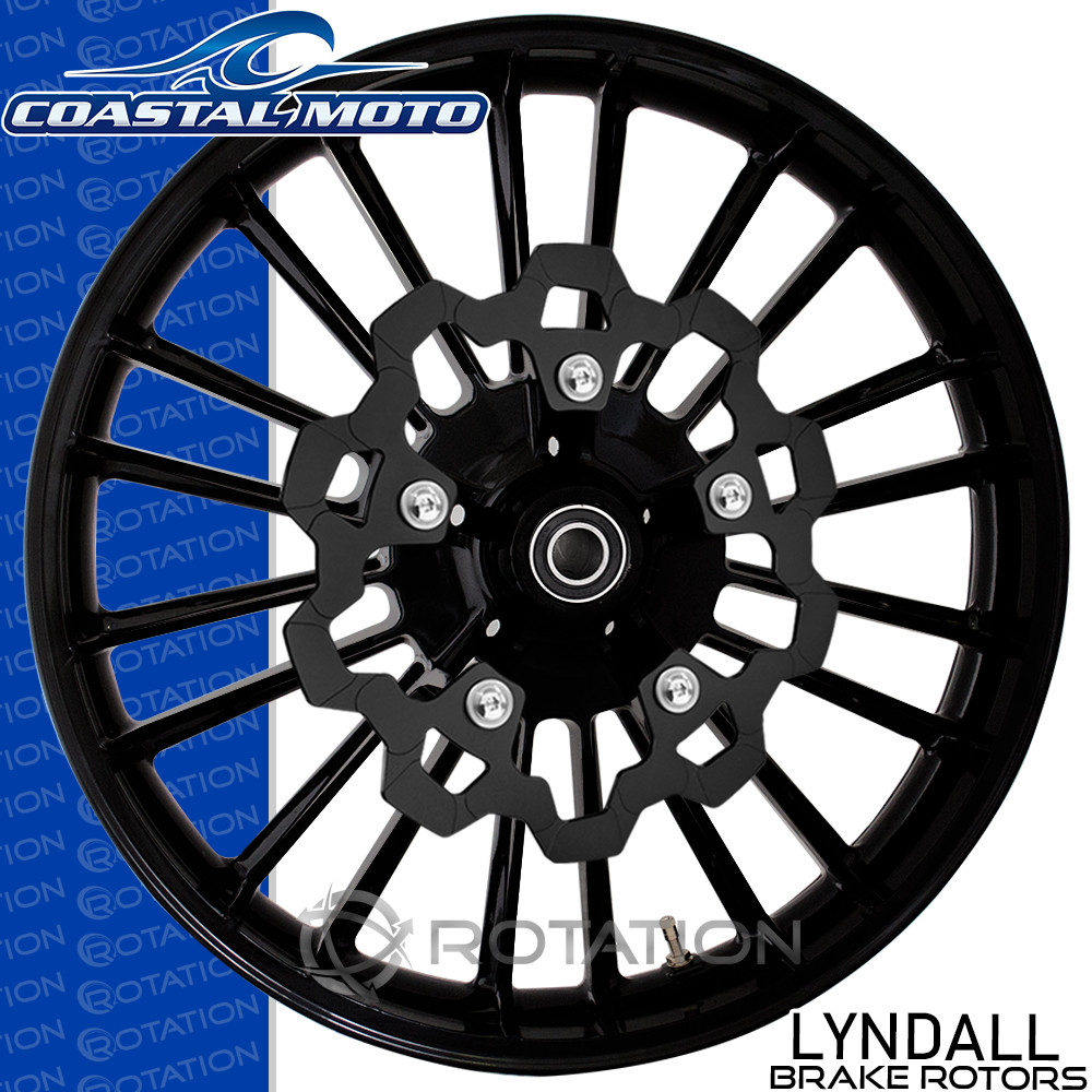 Coastal Moto Atlantic Gloss Black Custom Motorcycle Wheel ...