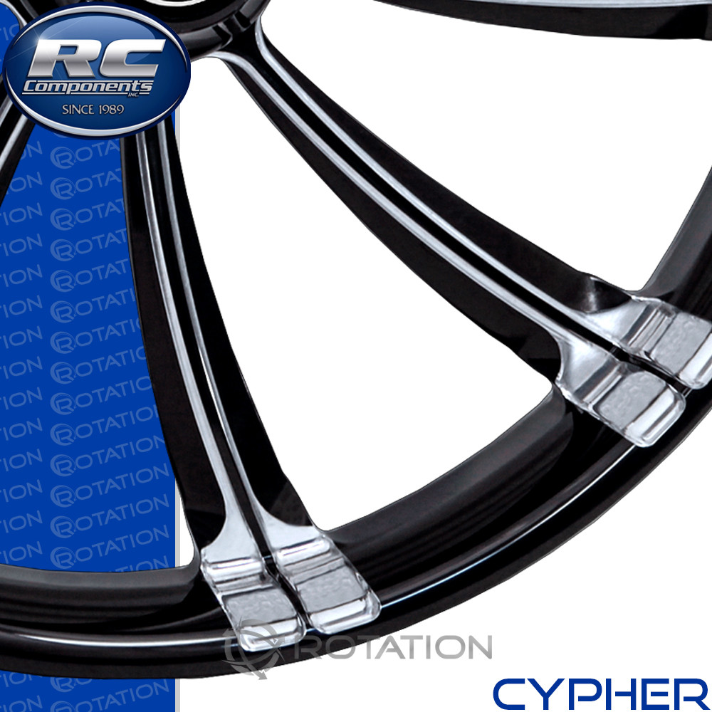 RC Components Cypher Prism Bagger Motorcycle Wheel | RotationWheels.com