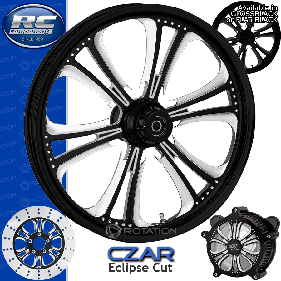 RC Components Czar Eclipse Custom Softail Dyna Sportster Motorcycle ...