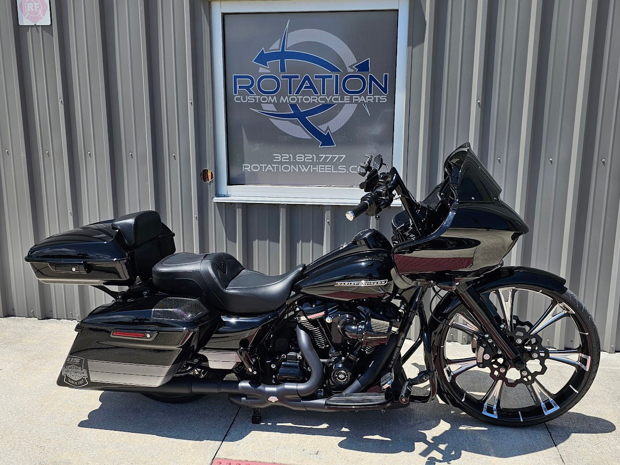 Lyndall Brakes Black 11.8 Brake Rotor Harley Touring| rotationwheels.com