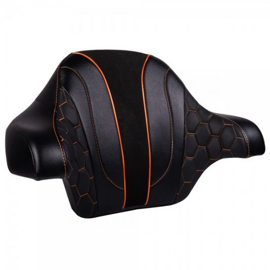 Advanblack Custom Cobra Wrap Around Backrest for 2014+ Touring King ...