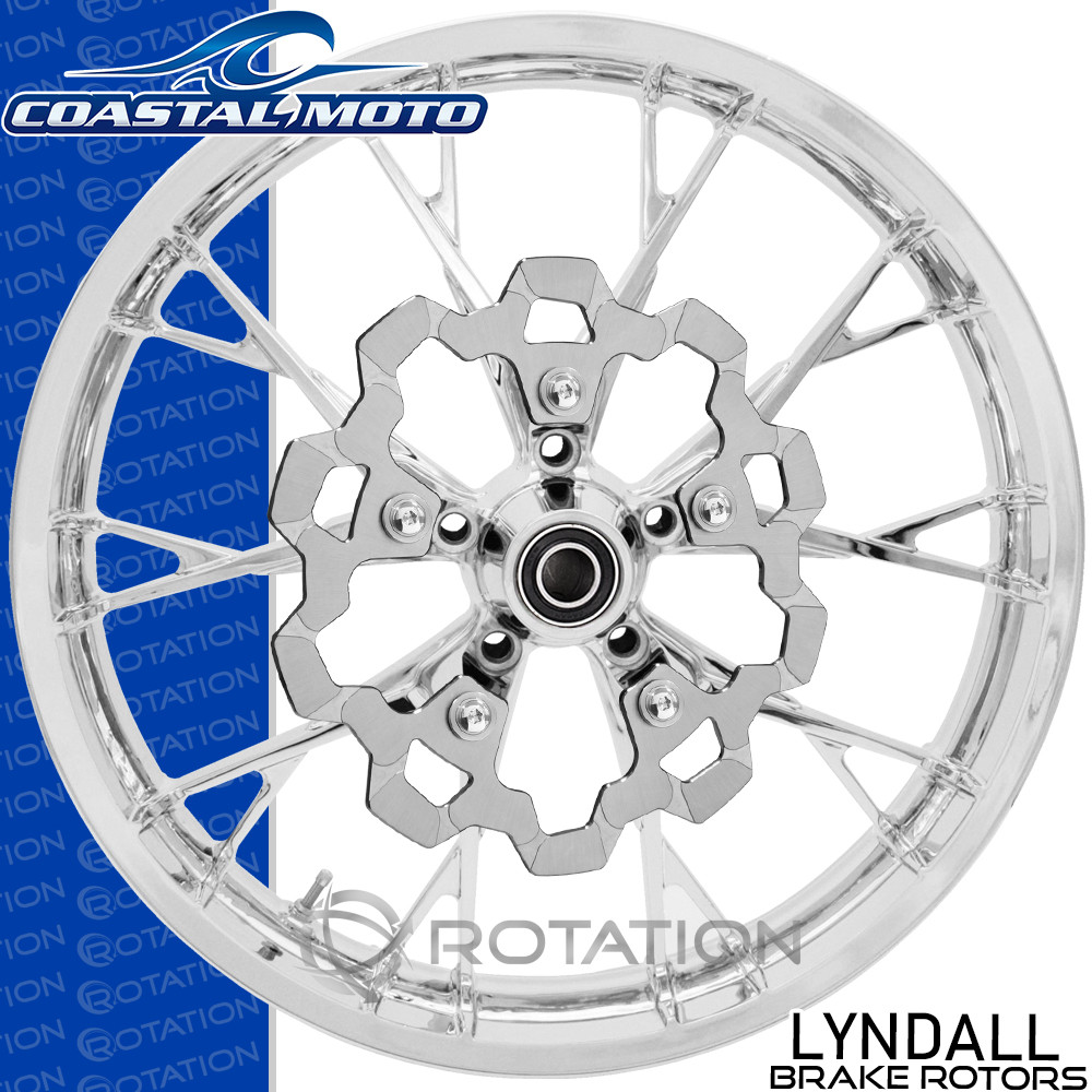 Coastal Moto Marlin 21" Chrome Harley Wheel | rotationwheels.com