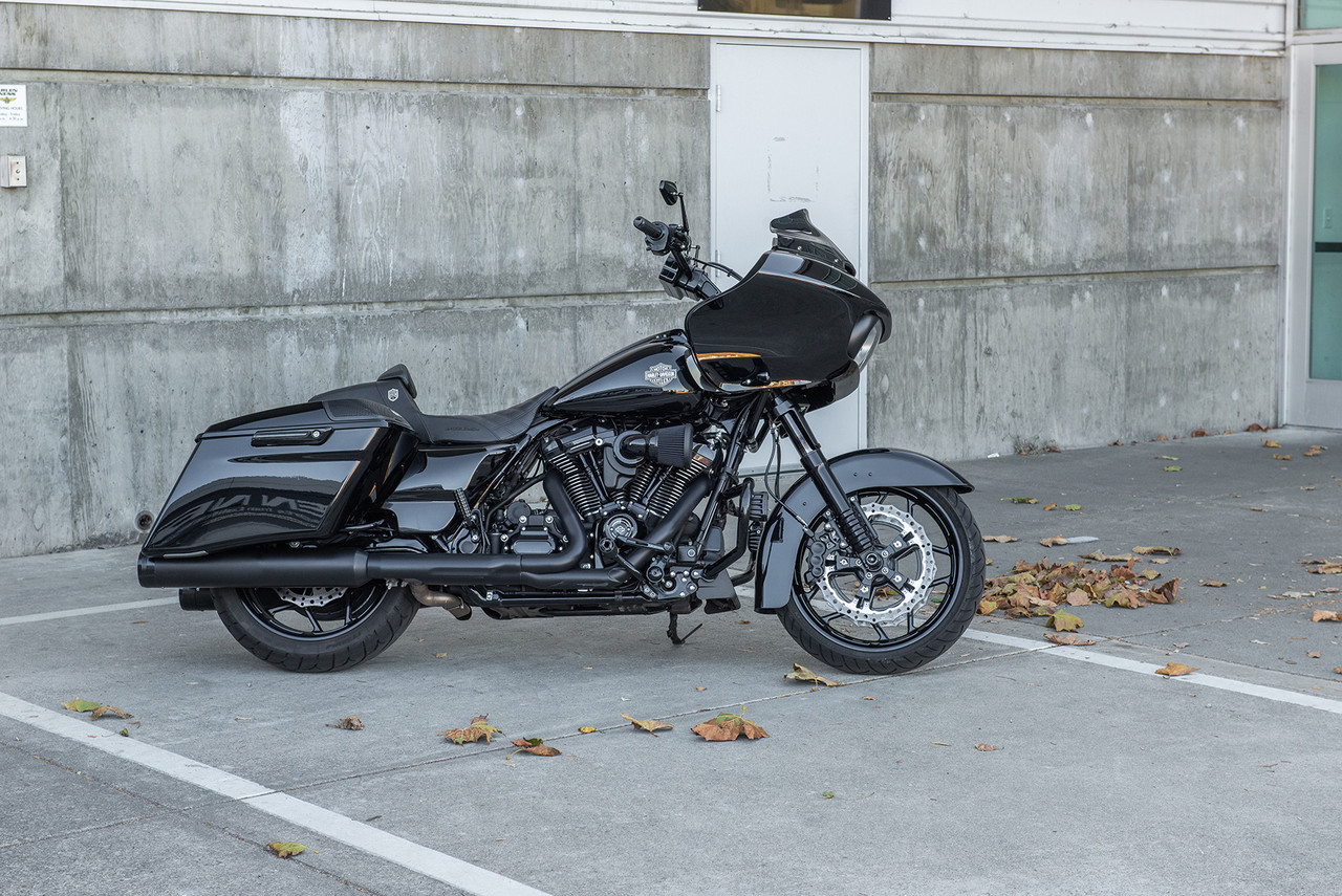 Arlen Ness Speed 5 Black Harley Wheel | rotationwheels.com