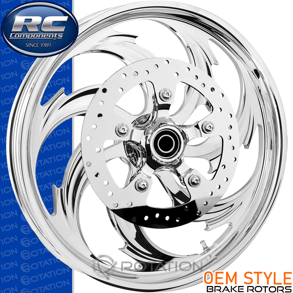 RC Components Assault Chrome Trike Freewheeler Motorcycle Wheel ...