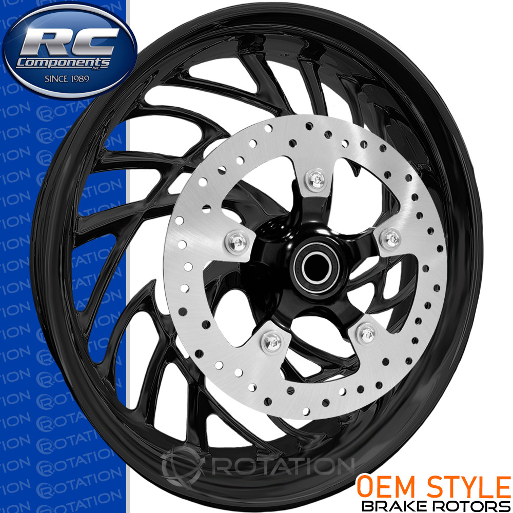 RC Components Thrust Black Harley Wheel | rotationwheels.com