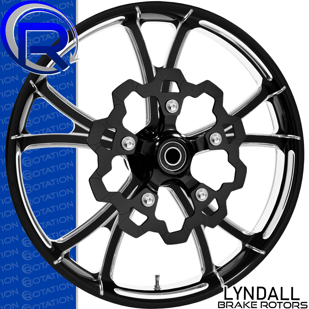 Proton DarkSide Custom Harley Wheel | rotationwheels.com
