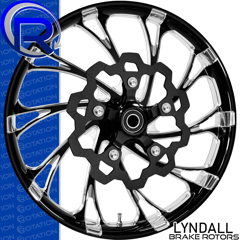 Gemini DarkSide PLUS Custom Harley Wheel | rotationwheels.com