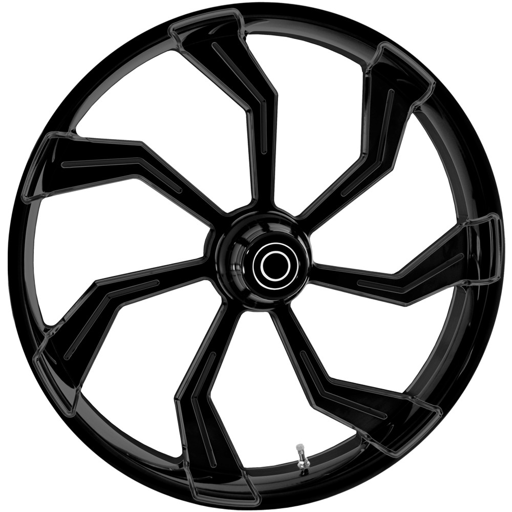 Jupiter Gloss Black Harley Trike Wheel | RotationWheels.com