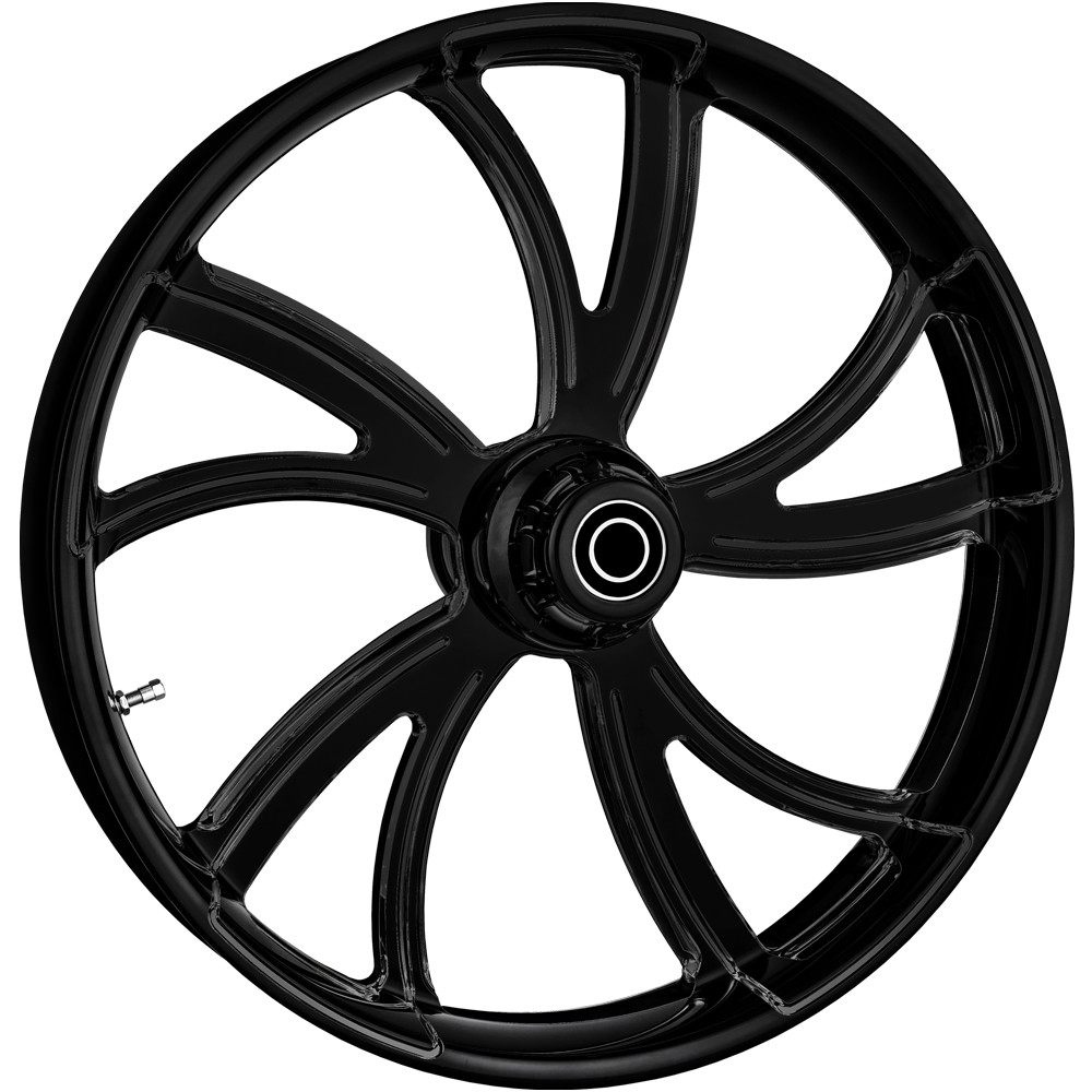 Saturn Gloss Black Harley Trike Wheel | RotationWheels.com