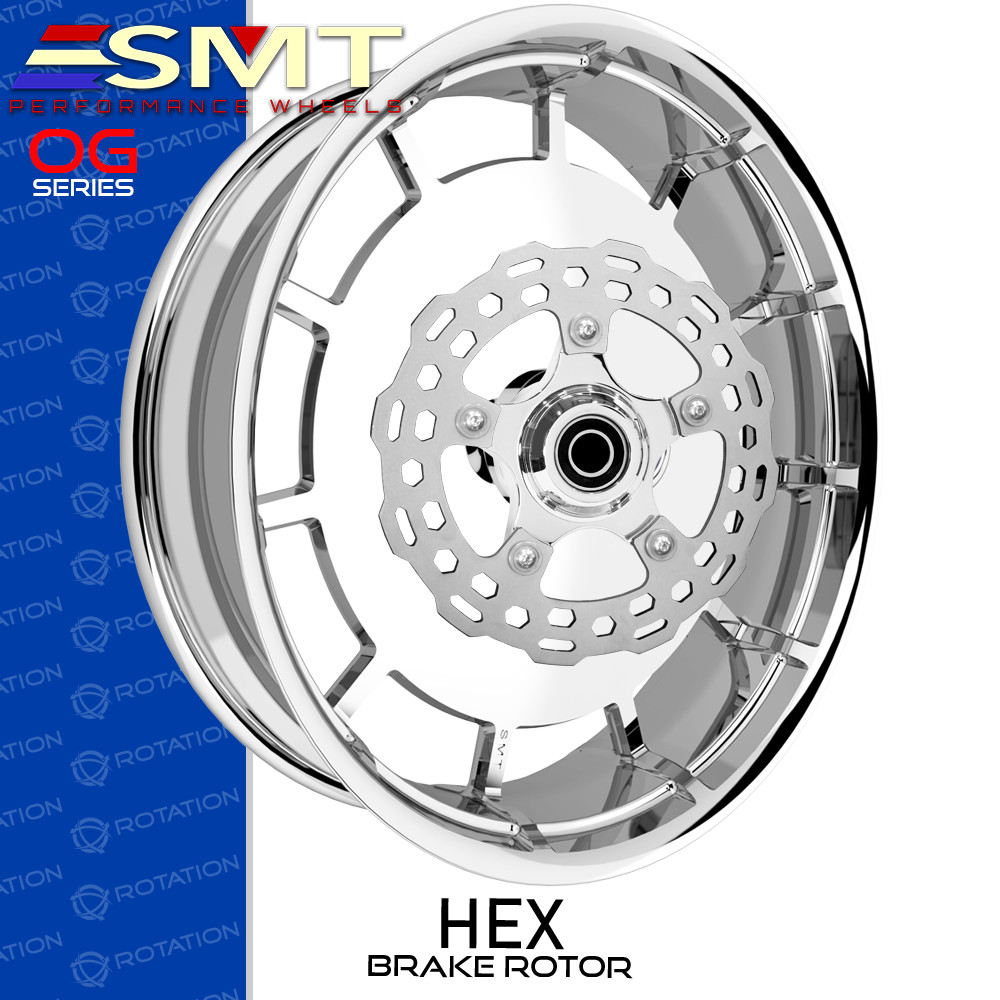 SMT Machining OG19 Chrome Custom Motorcycle Wheel Package ...