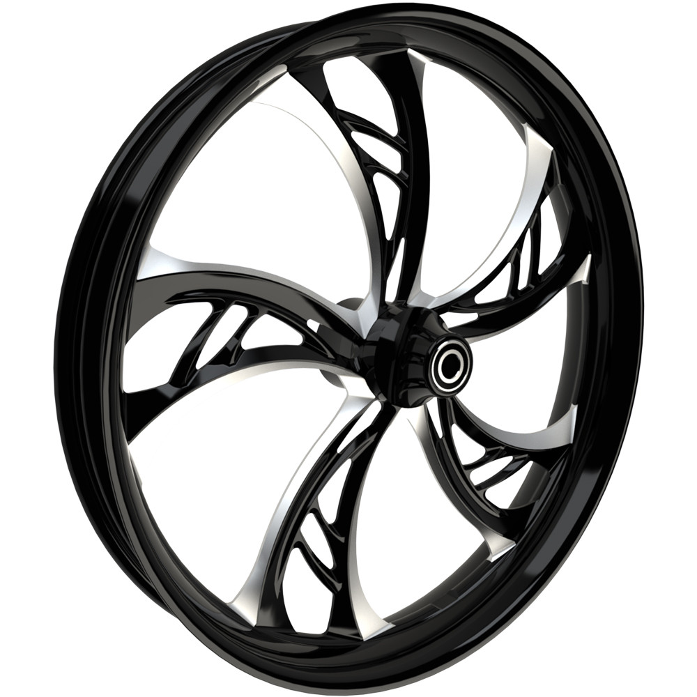 SMT Machining Hennessy Black Cut Custom Motorcycle Wheel Package ...