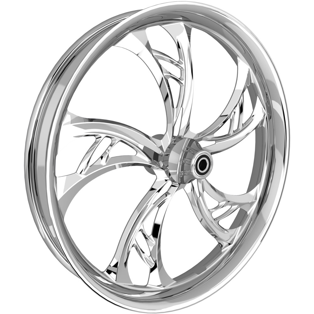 SMT Machining Hennessy Chrome Custom Motorcycle Wheel Package ...