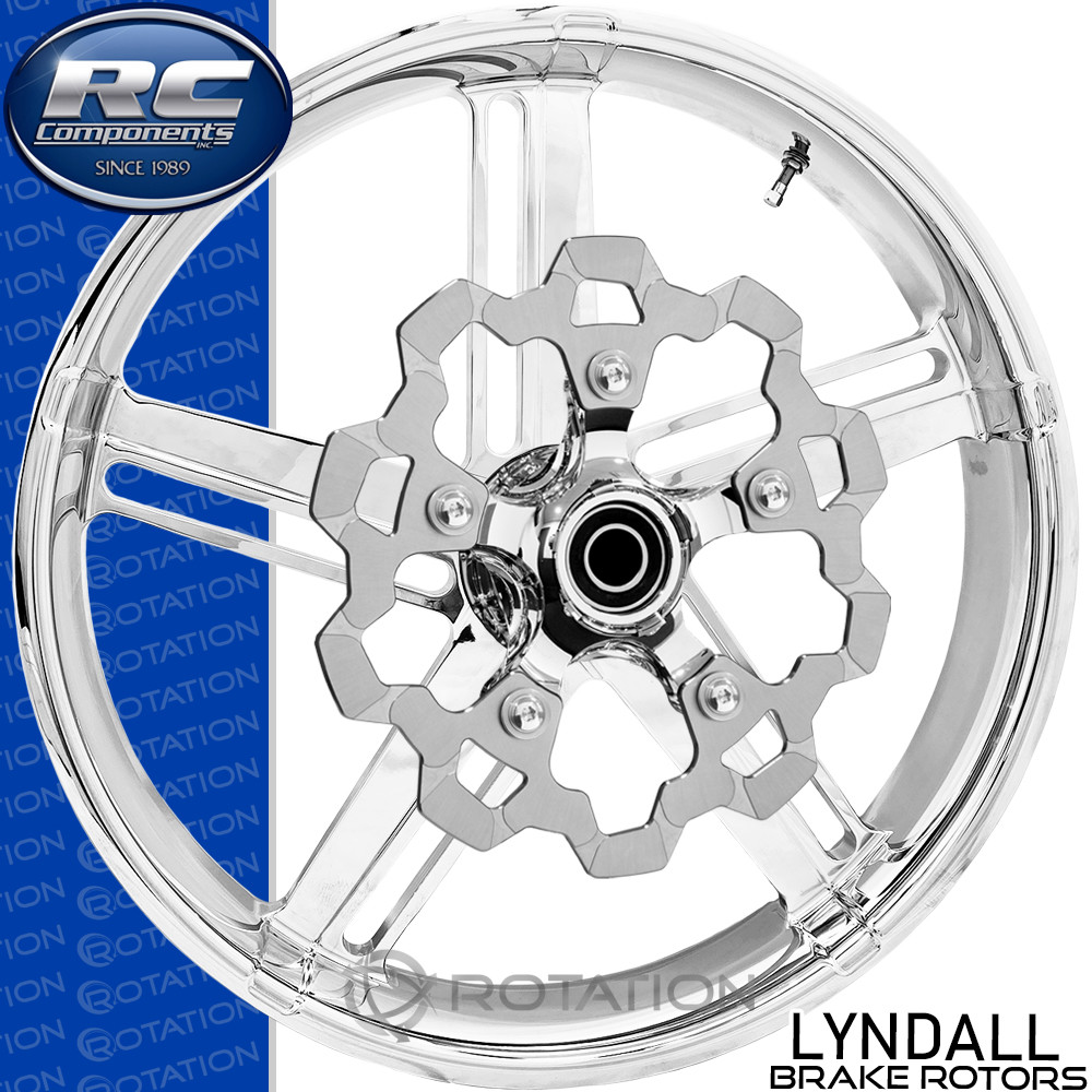 RC Components Echo Chrome Harley Wheel | rotationwheels.com