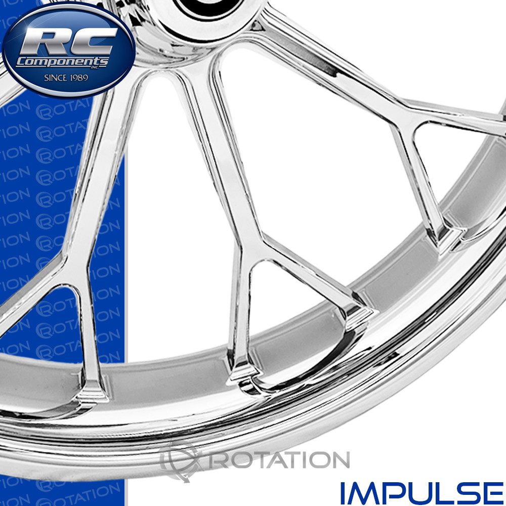 RC Components Impulse Chrome Trike Freewheeler Motorcycle Wheel ...