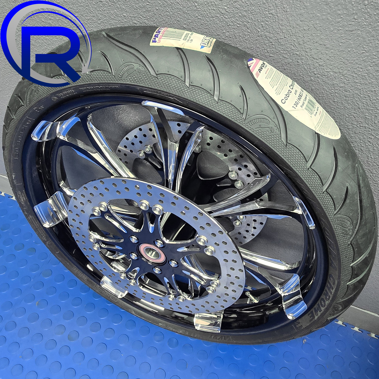 21" RC Majestic Harley Davidson Bagger Wheels Package