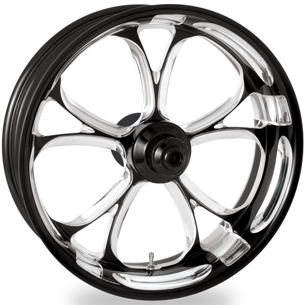 Performance Machine PM Luxe Platinum Cut Custom Motorcycle Wheel ...
