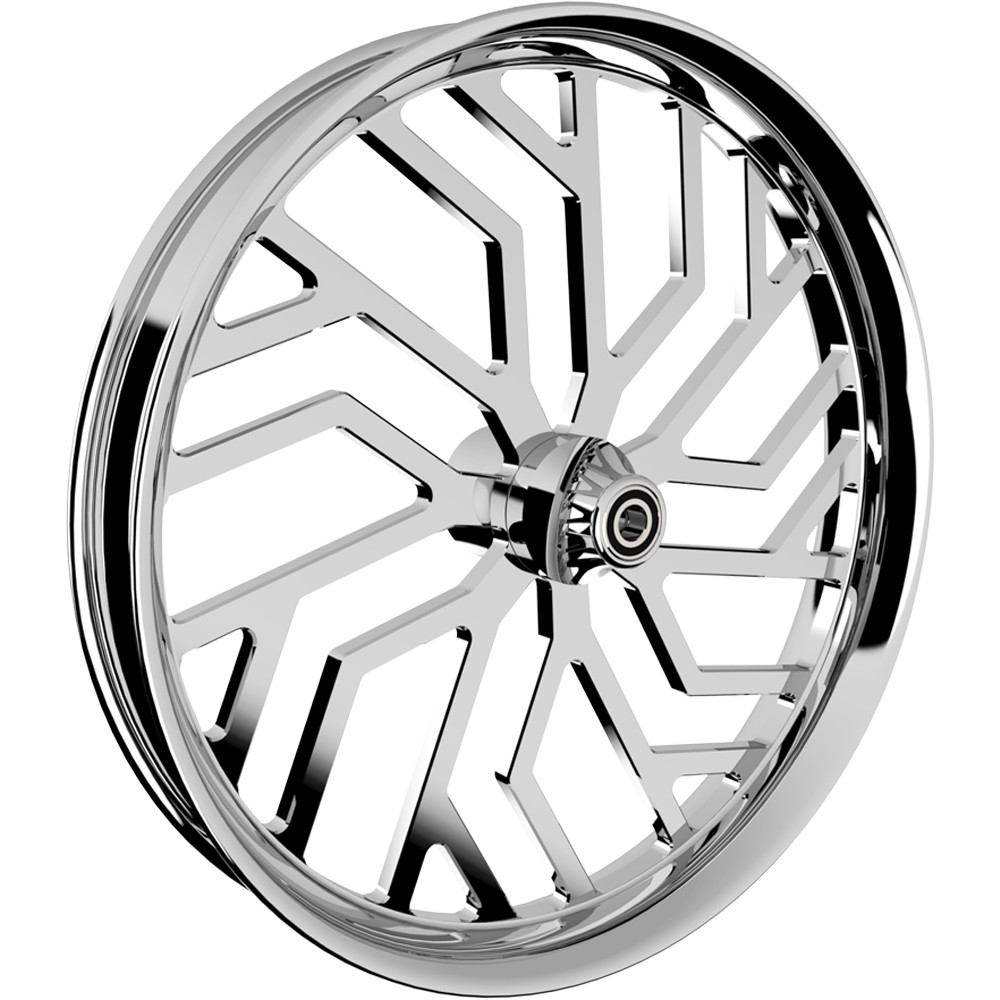 SMT Machining Legacy Chrome Custom Motorcycle Wheel Package ...