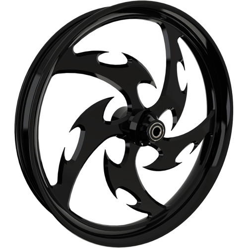 SMT Machining Tribal Black Harley Wheel | rotationwheels.com