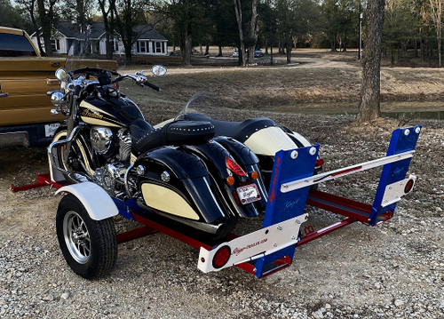 Stinger Motorcycle w/ Side Car Folding Trailer | RotationWheels.com