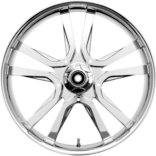Renegade Baxter Chrome Harley Wheel | rotationwheels.com