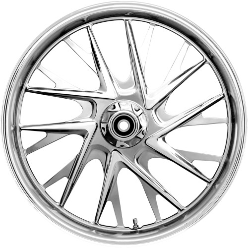 Renegade Newton Chrome Harley Wheel | rotationwheels.com