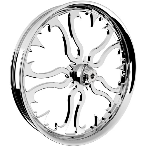 SMT Machining Ring Of Fire Chrome Custom Motorcycle Wheel Package ...