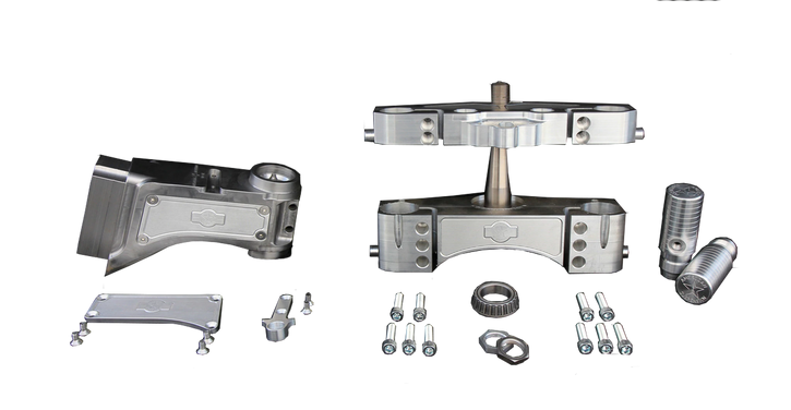 American Suspension Weld In Short Neck Kit for Touring | RotationWheels.com