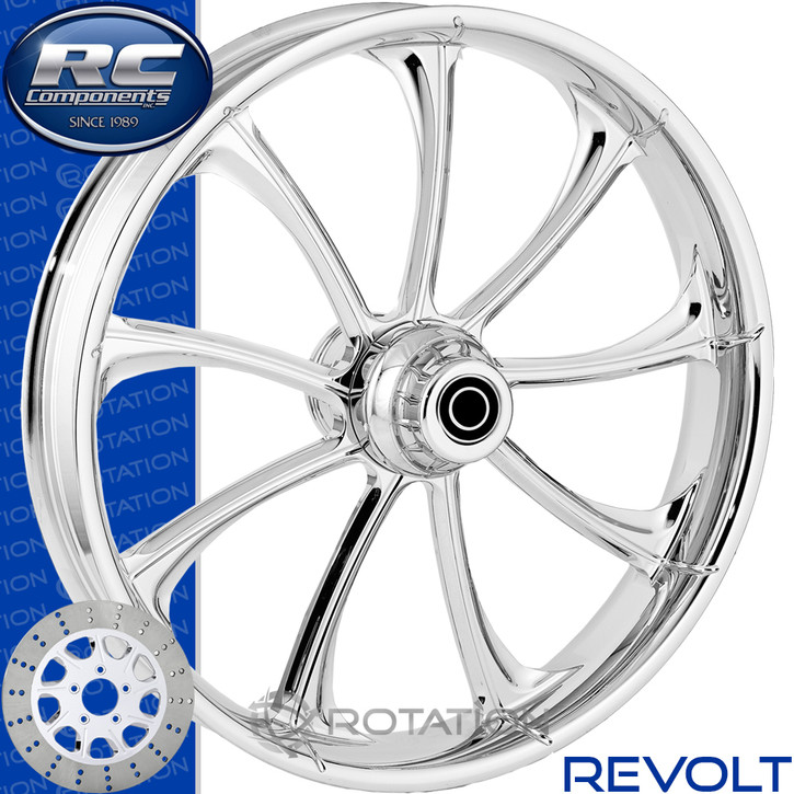 RC Components Revolt Chrome Metric Wheel | rotationwheels.com