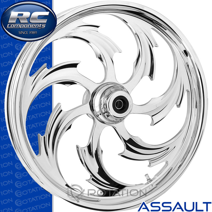 RC Components Assault Chrome Trike Freewheeler Motorcycle Wheel ...